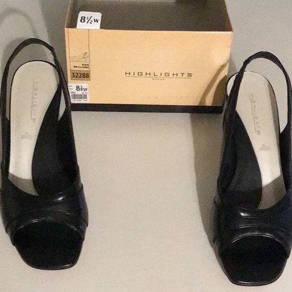 highlights | Shoes | Highlights High Heel Sling Back | Poshmark